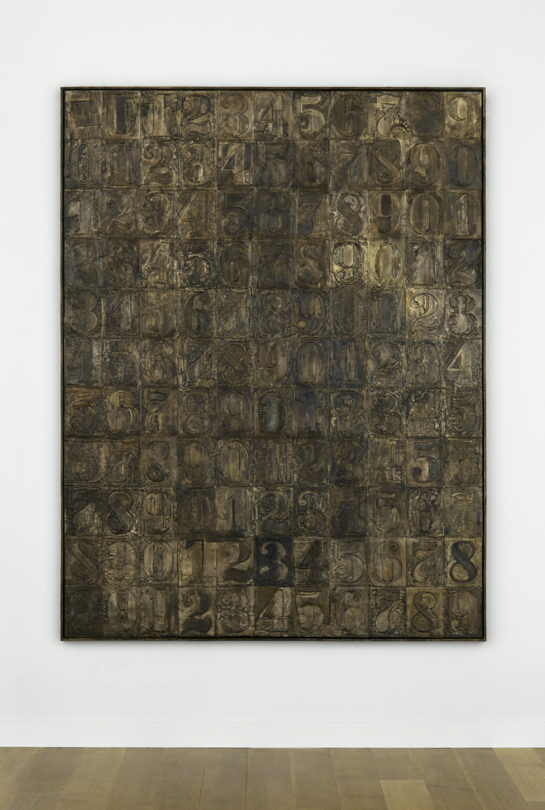 JASPER JOHNS Numbers, 0 – 9, and 5 Postcards | Matthew Marks Gallery