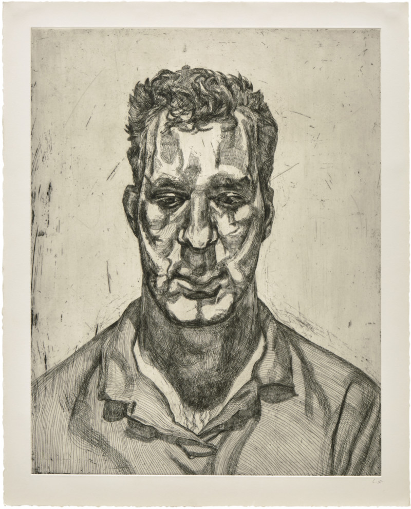 Kai, LUCIAN FREUD Recent Drawings and Etchings | Matthew Marks Gallery