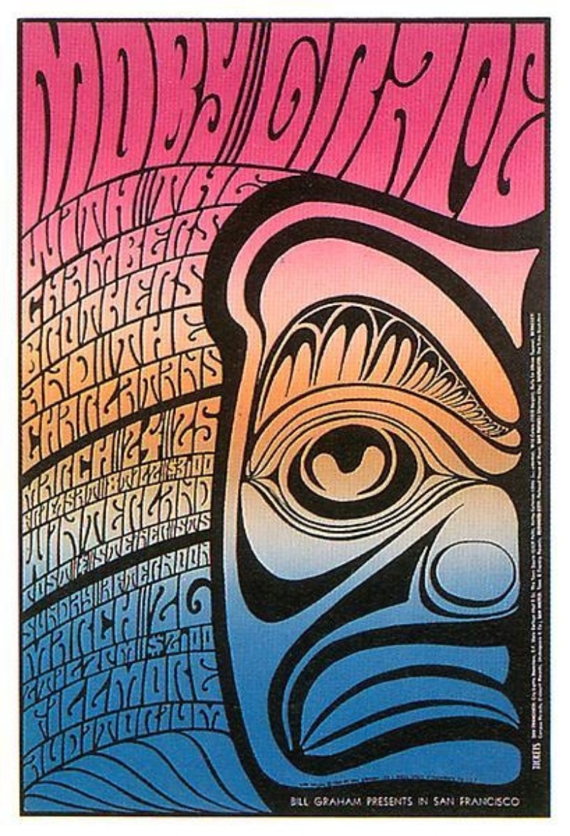 Moby Grape, Chambers Brothers, Charlatans Winterland. Fillmore ...