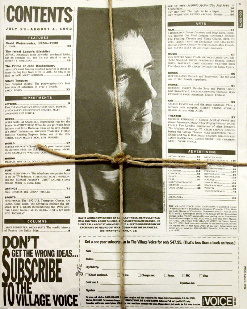 Newspaper, Robert Gober | Matthew Marks Gallery