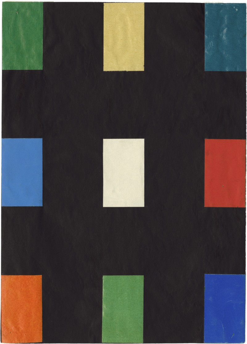 Nine Colors on Black, ELLSWORTH KELLY Color Panels for a Large Wall ...