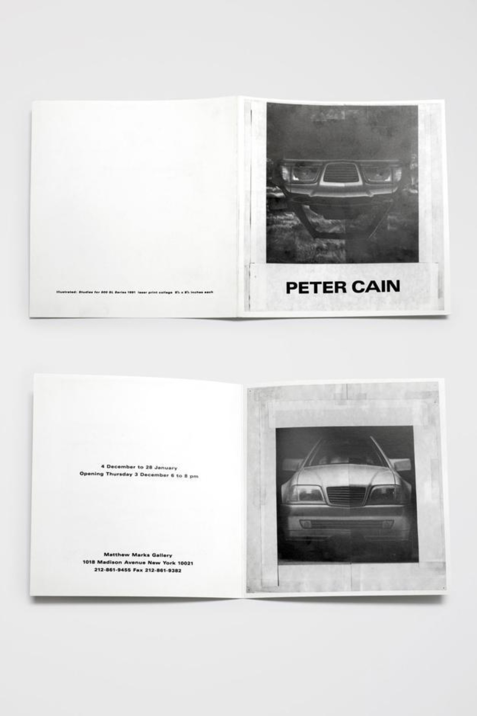 PETER CAIN New Paintings | Matthew Marks Gallery