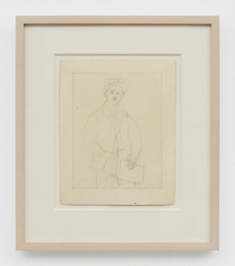 Portrait of a Man (Harold Rosenberg), Willem de Kooning | Matthew Marks ...