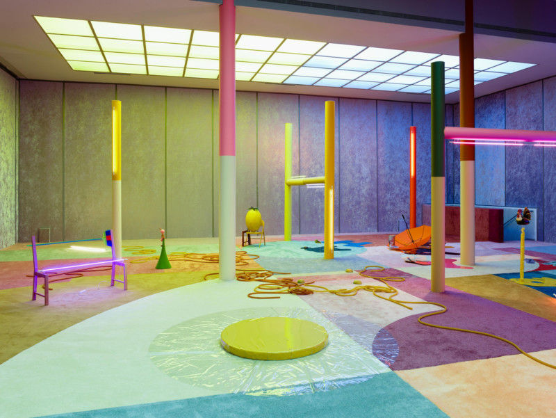 Slow Graffiti, Alex Da Corte | Matthew Marks Gallery