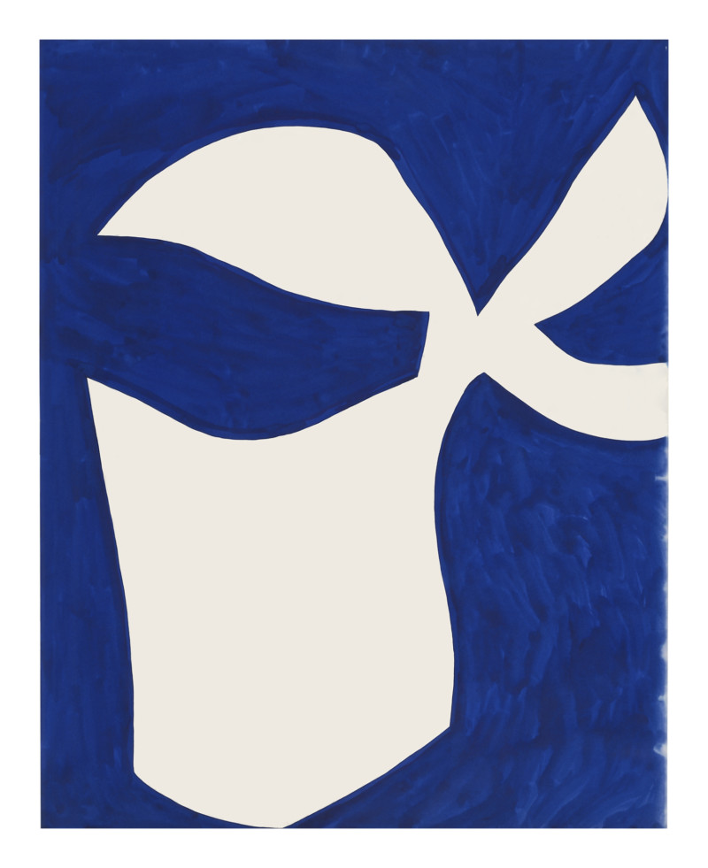 White and Blue, ELLSWORTH KELLY Drawings 1960–1962 | Matthew Marks Gallery